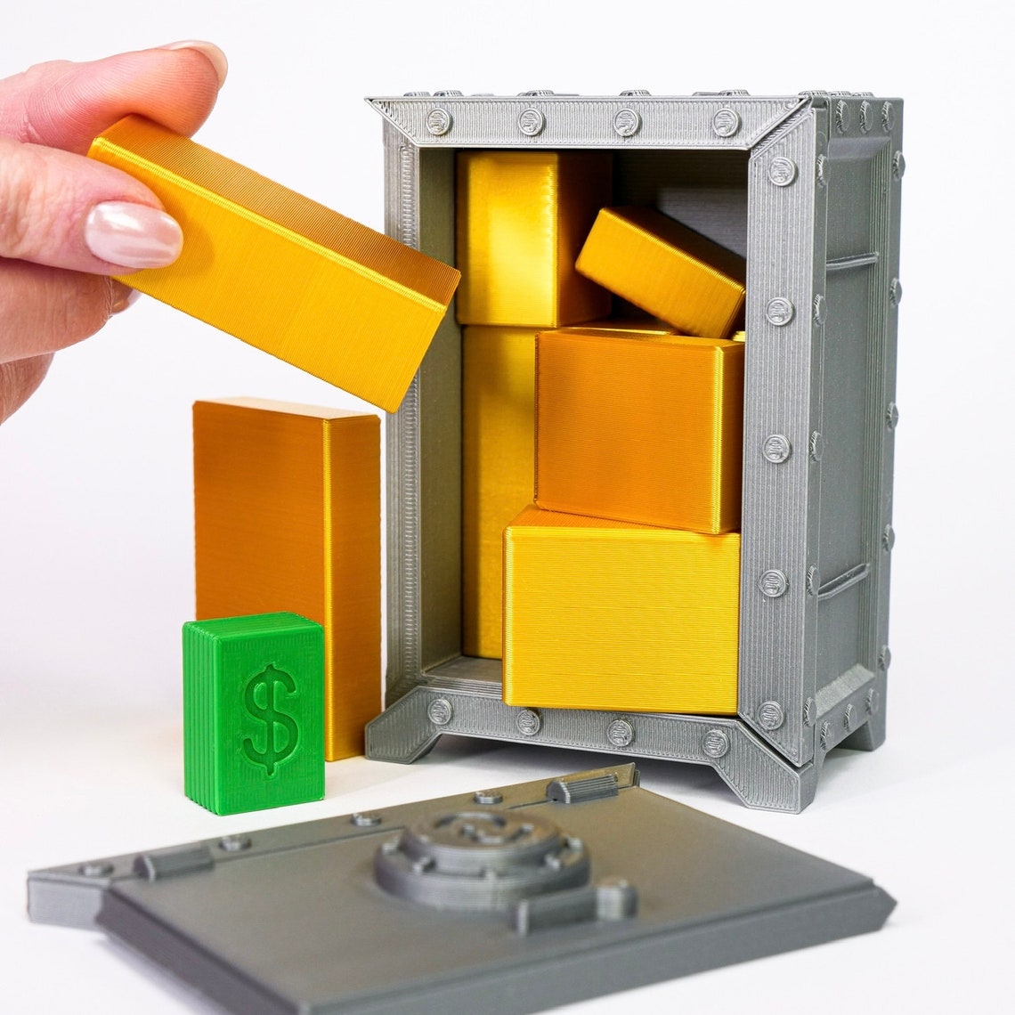 3D Printed Brain Teaser, Puzzle Box for Adults, Difficult Brain Games ...