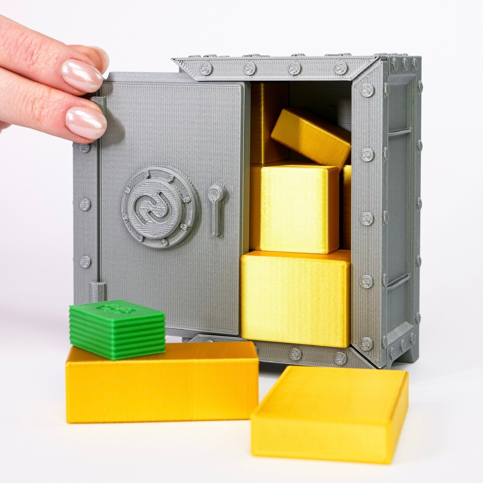 3D Printed Brain Teaser, Puzzle Box for Adults, Difficult Brain Games ...