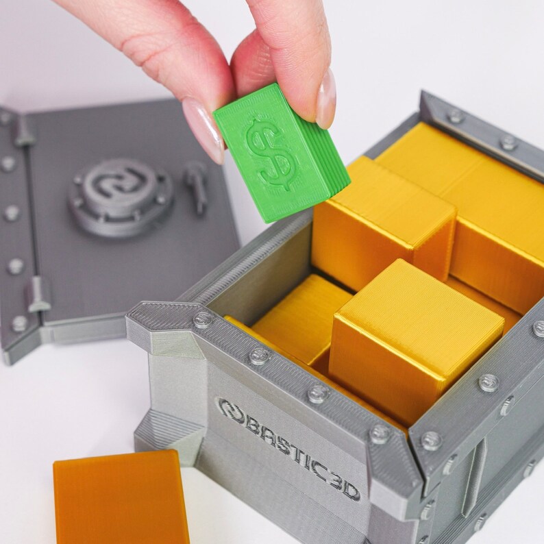 3D Printed Brain Teaser, Puzzle Box for Adults, Difficult Brain Games ...