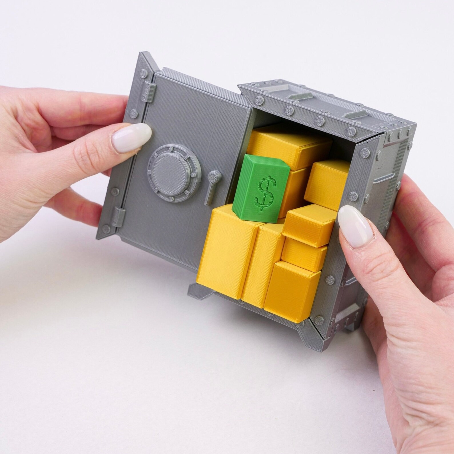 3D Printed Brain Teaser, Puzzle Box for Adults, Difficult Brain Games ...