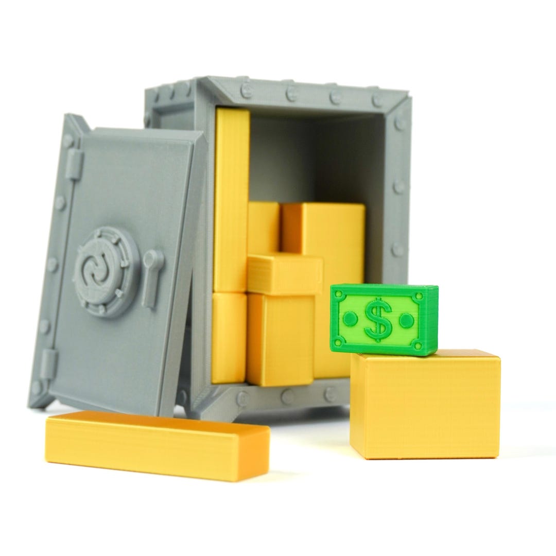 Logic Puzzle 3D Printed Educational Game Brain Teaser Box for Adults ...