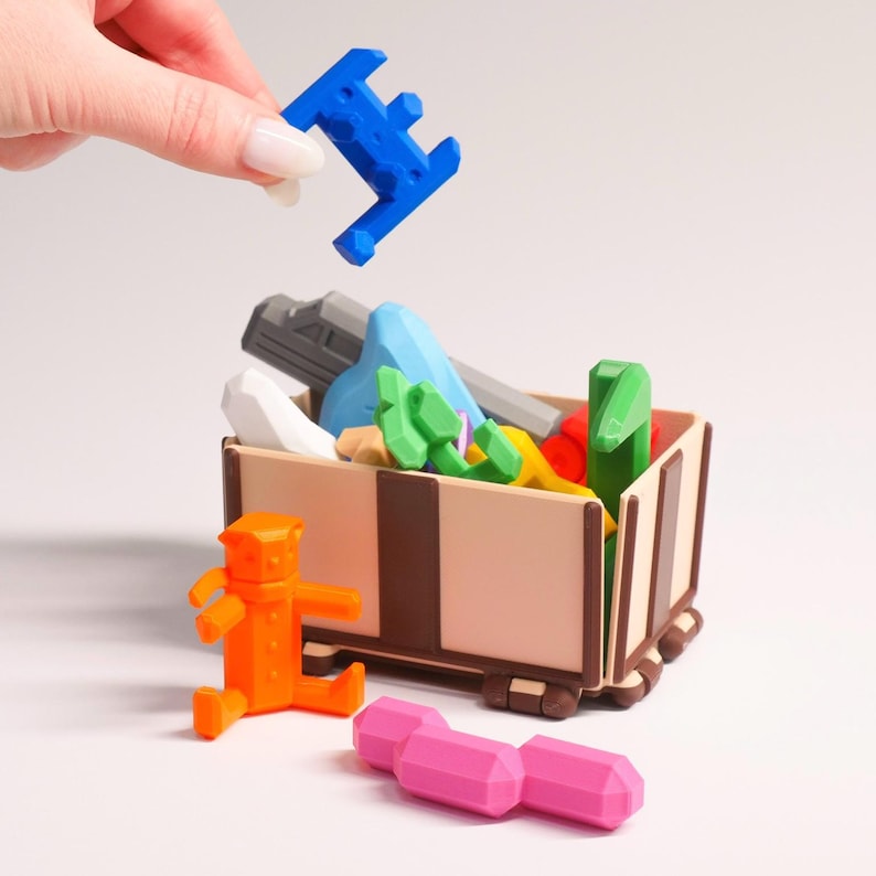 Logic Puzzle Box Brain Teaser, 3D Printed Difficult Challenging Puzzle ...