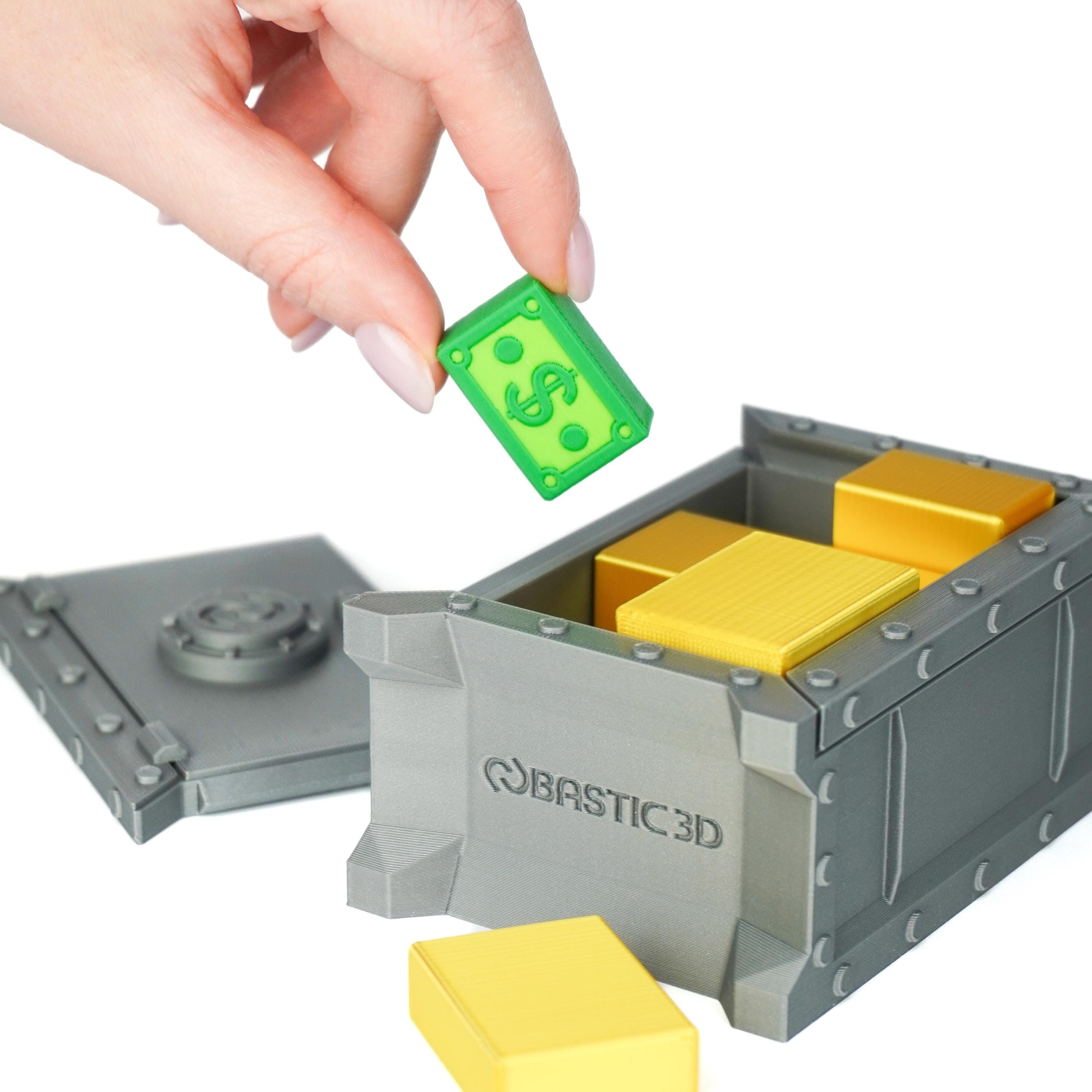 3D Printed Safe Puzzle Box for Adults, Difficult Challenging Brain ...