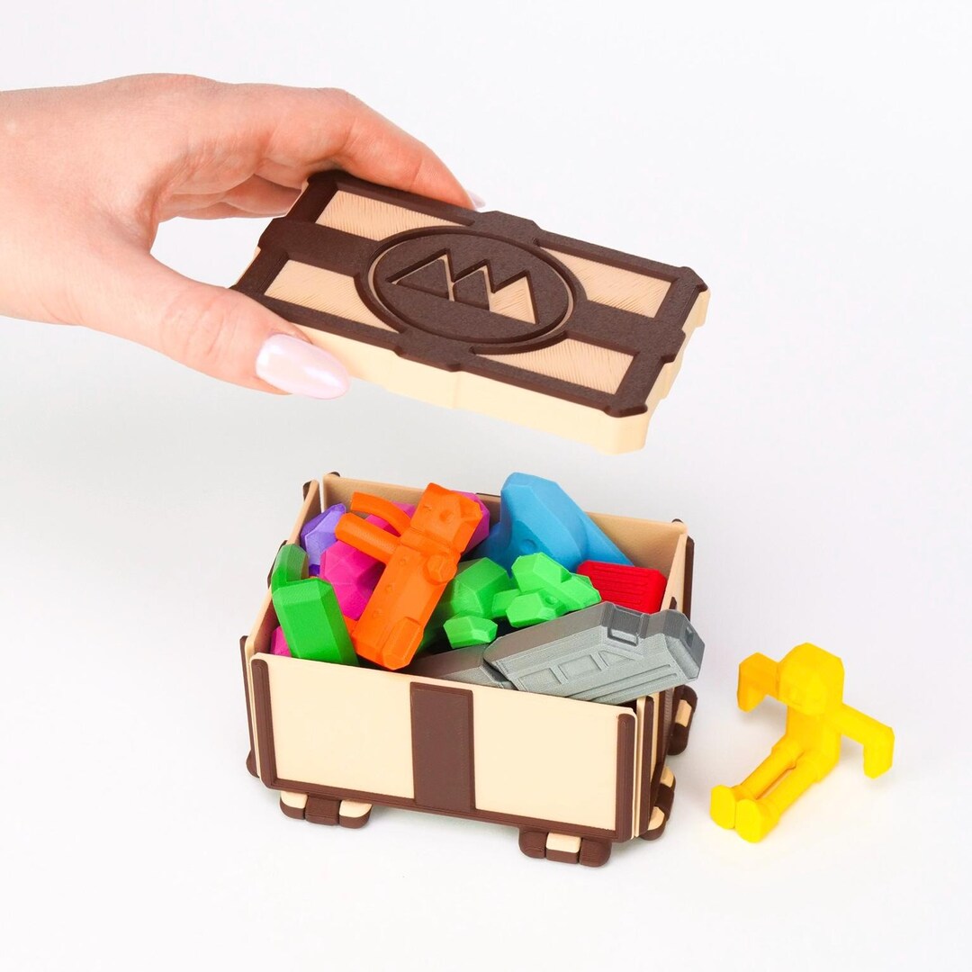 Brain Teaser 3D Printed Puzzle for Adults, Difficult Brain Games ...