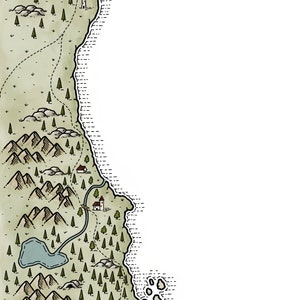 Adventure Maps Printable Stationery, Letter Writing Papers for All Ages ...