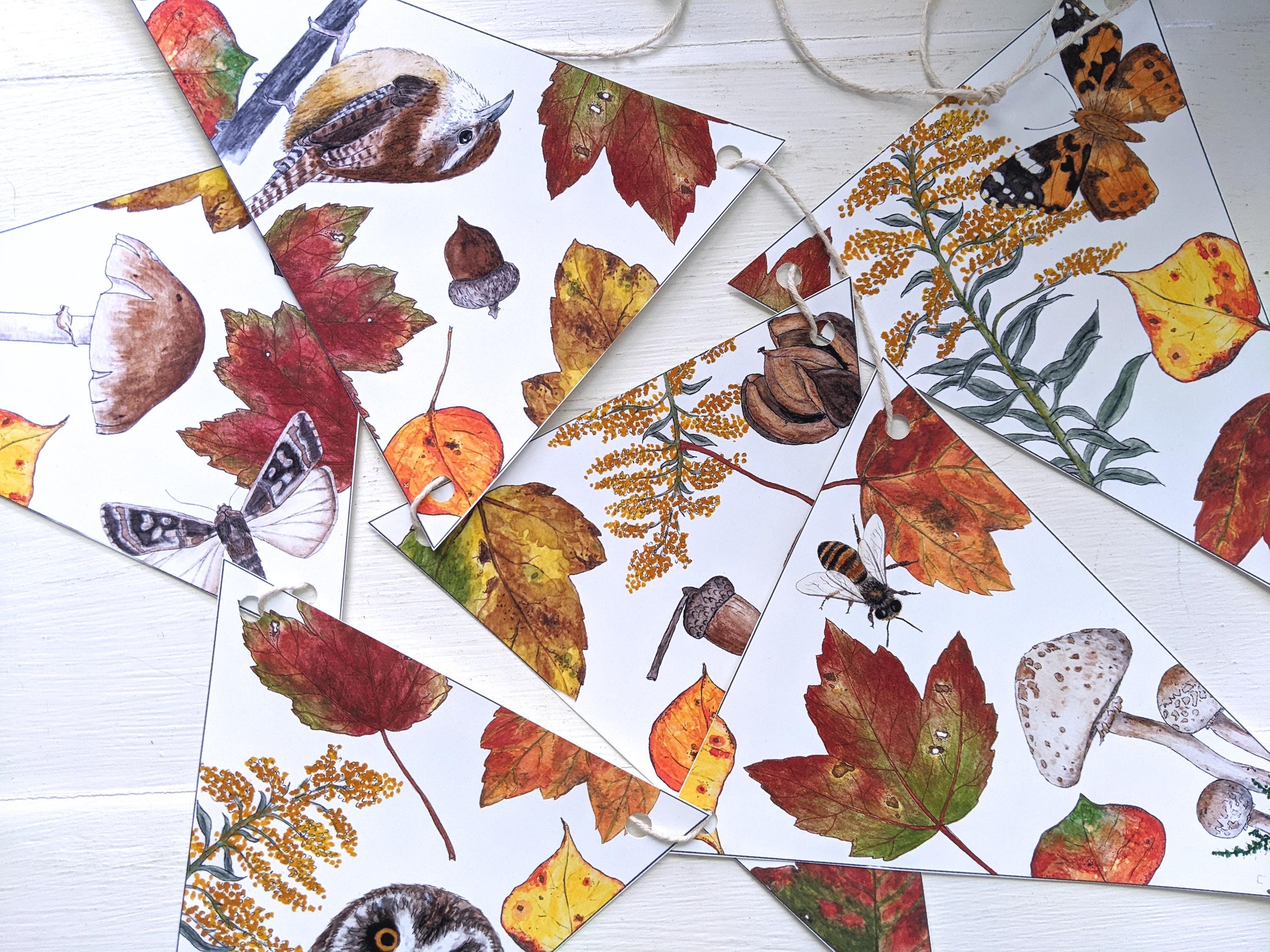 Updated! - Autumn Bunting - Digital - Printable PDF - School Room Wall ...