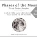 Phases of the Moon Cards - Northern & Southern Hemisphere Sets, Home ...