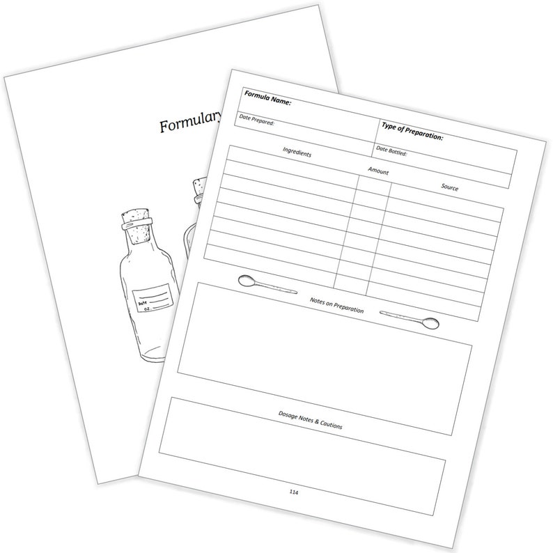 DIGITAL Herbal Materia Medica & Formulary Journal - Full Size - 150 ...