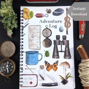 DIGITAL Bundle of Three Different Logs - Half-page Size - 104 Printable ...