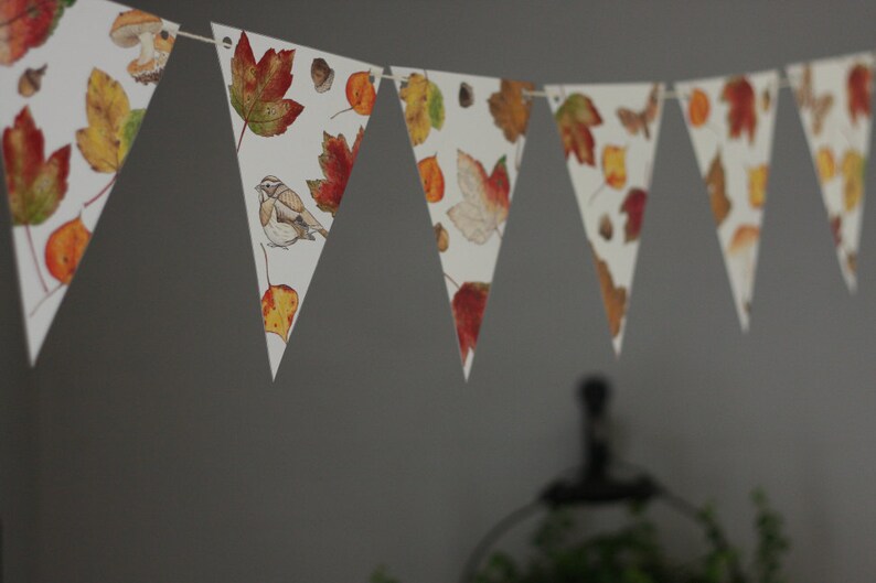Autumn Bunting Digital Printable PDF School Room Art - Etsy