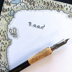 Adventure Maps Printable Stationery, Letter Writing Papers for All Ages ...