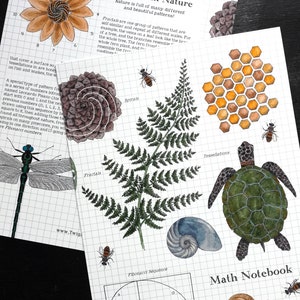 Printable Notebook Covers DIGITAL PDF for 8.5 X 11 and A4 Size Paper ...