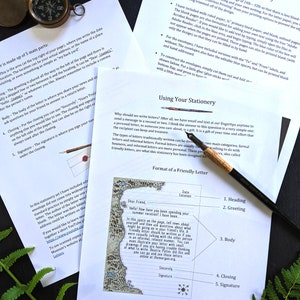 Adventure Maps Printable Stationery, Letter Writing Papers for All Ages ...