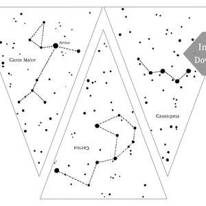 Constellations Bunting - Digital - Printable PDF - School Room Art ...