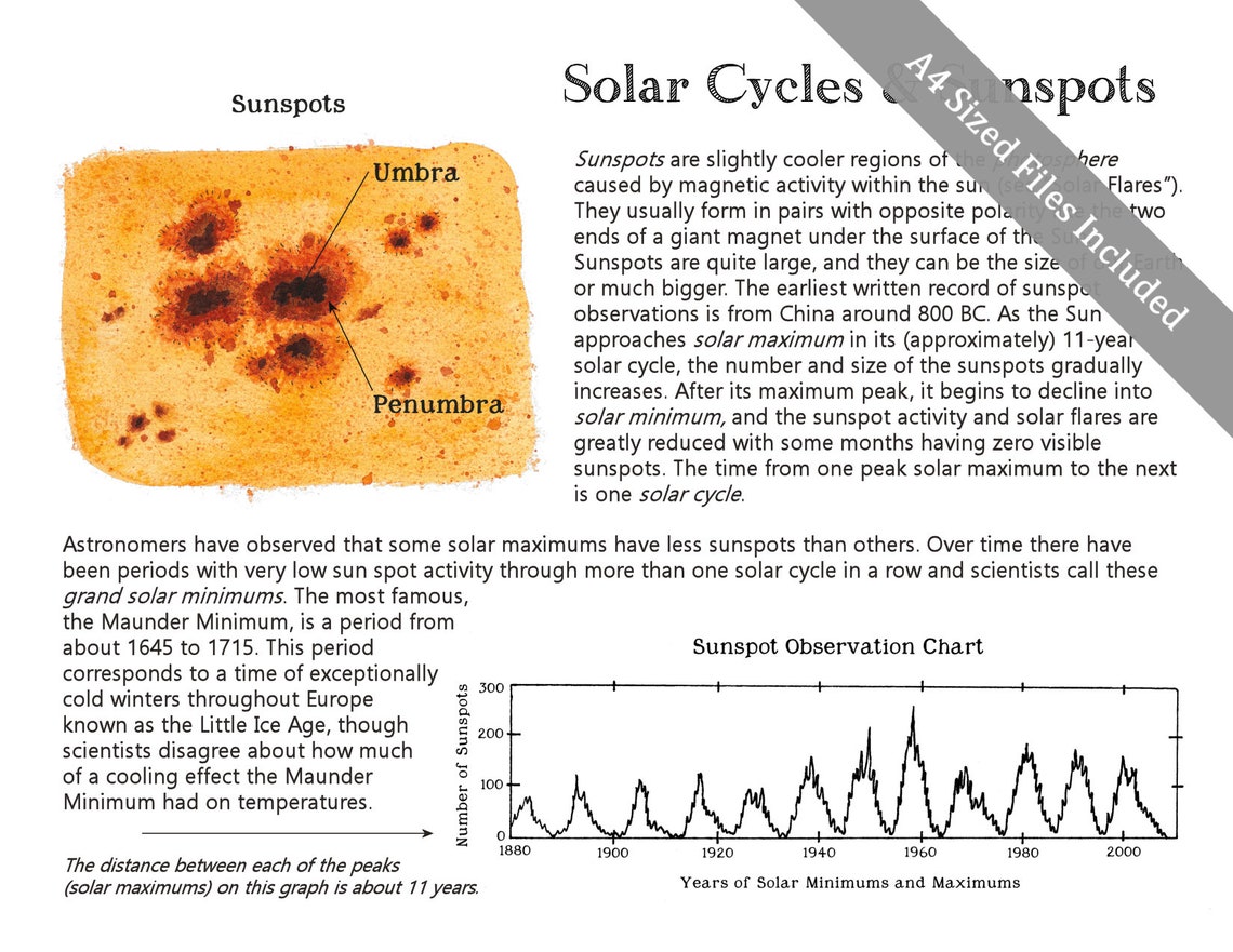 Sun Themed BUNDLE - School Room Printables - Educational Art - A4 and 8 ...