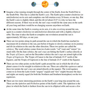 Solstice & Equinox School Room Printable - Educational Art - A4 and 8 ...