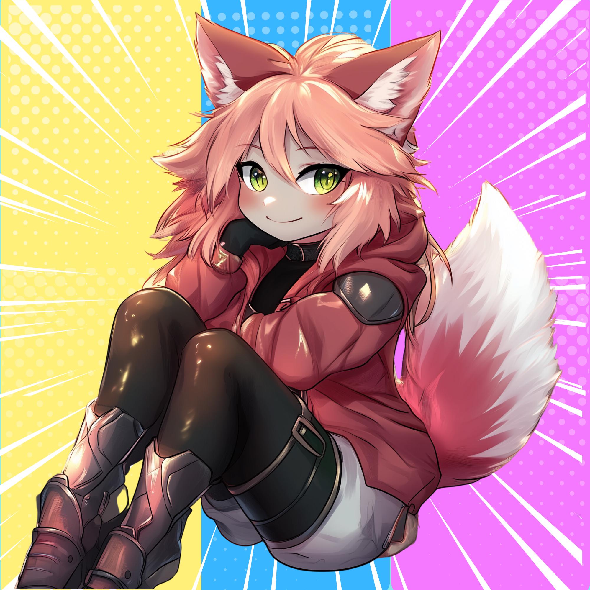 Custom Design Anime PFP Furry Commission, Fursona, Anthro, Furry Avatar ...