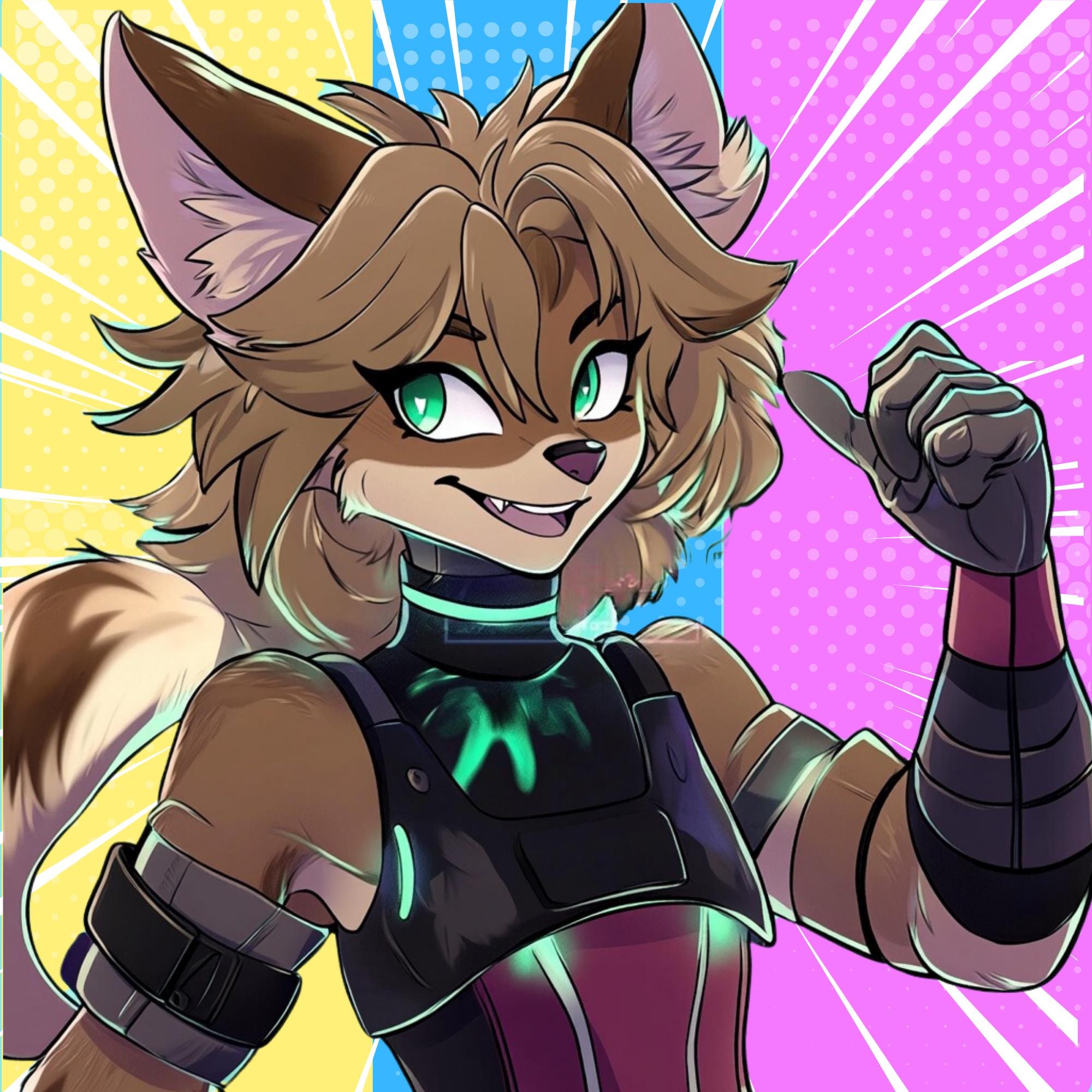 Custom Design Anime PFP Furry Commission, Fursona, Anthro, Furry Avatar ...
