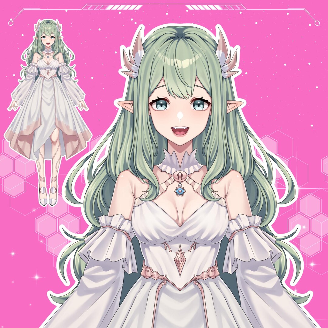 Custom Vtuber Model for Commercial Use Live2d Vtuber Commission Vtuber ...