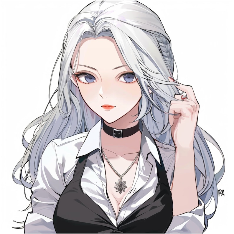 Custom Anime PFP: Detailed Digital Art Commission - Etsy