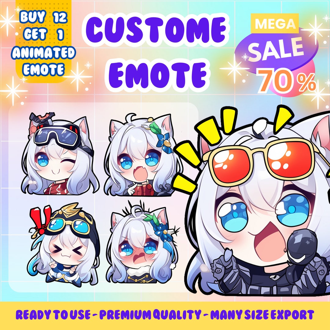 CUSTOM Emotes, Twitch Emotes, Custom Twitch Emote, Kick Emotes ...