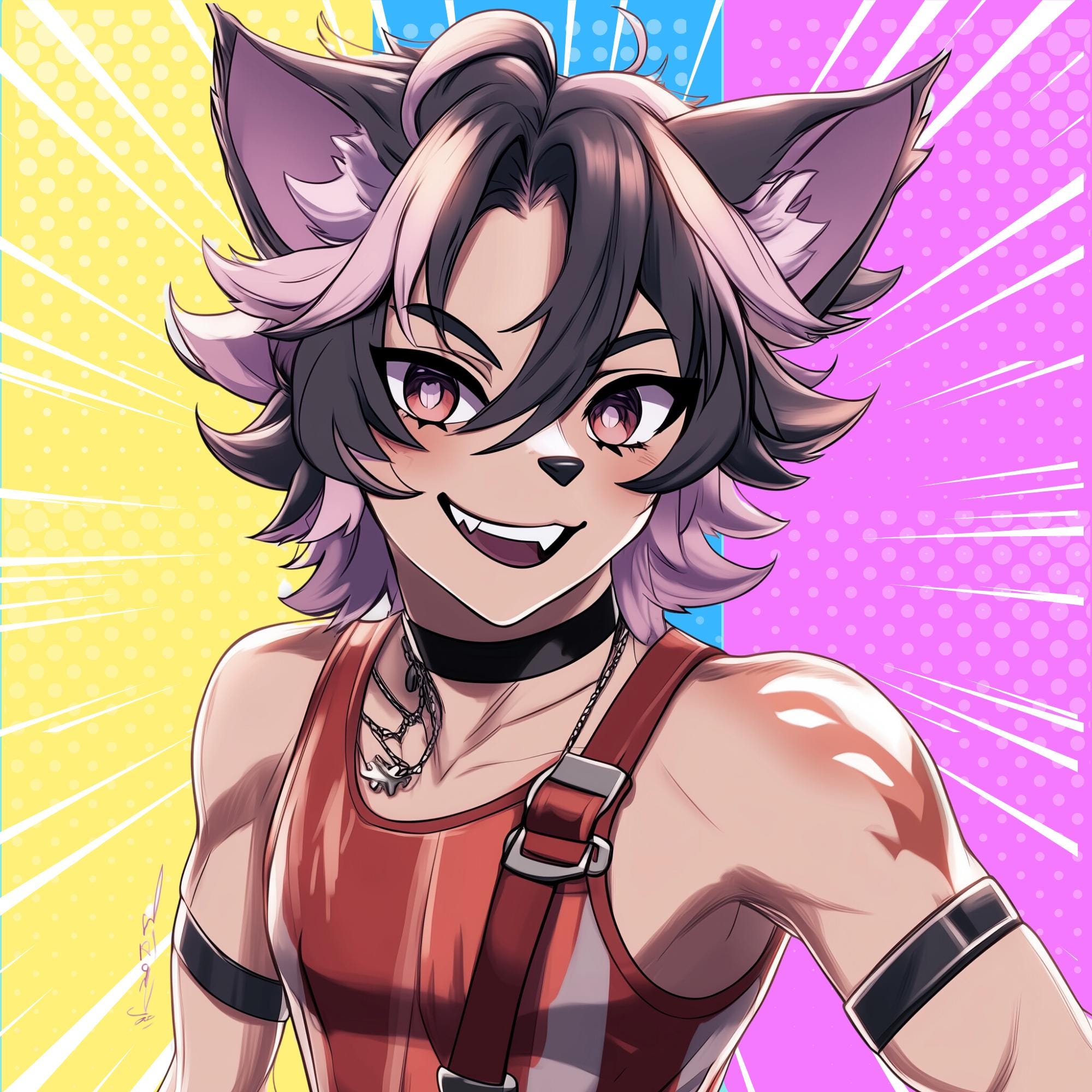 Custom Design Anime PFP Furry Commission, Fursona, Anthro, Furry Avatar ...