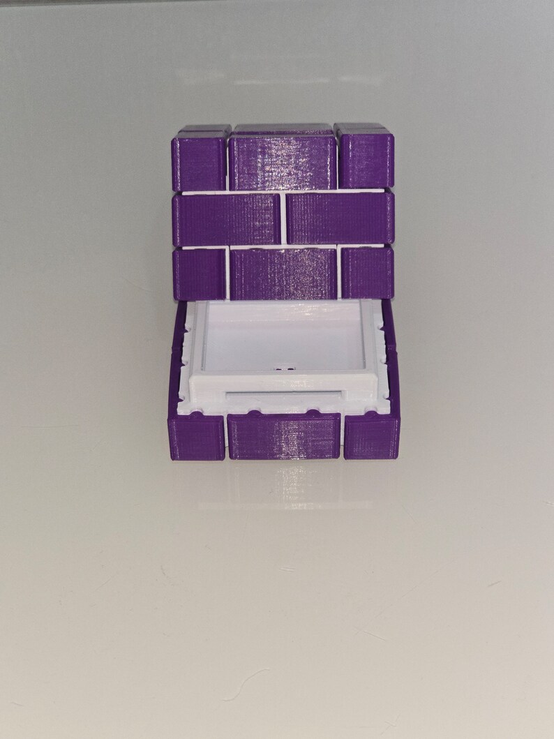 Super Mario Inspired 3D Printed Puzzle Box Brain Teaser Gift Box Gamer ...