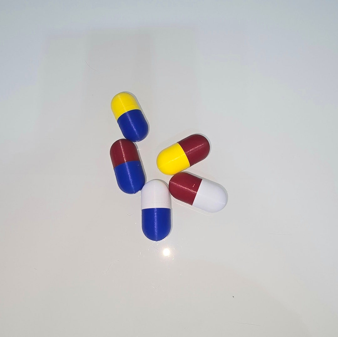 Chill Pill Mini Fidget Stress Relief ADHD Magnet Pocket Fidget - Etsy