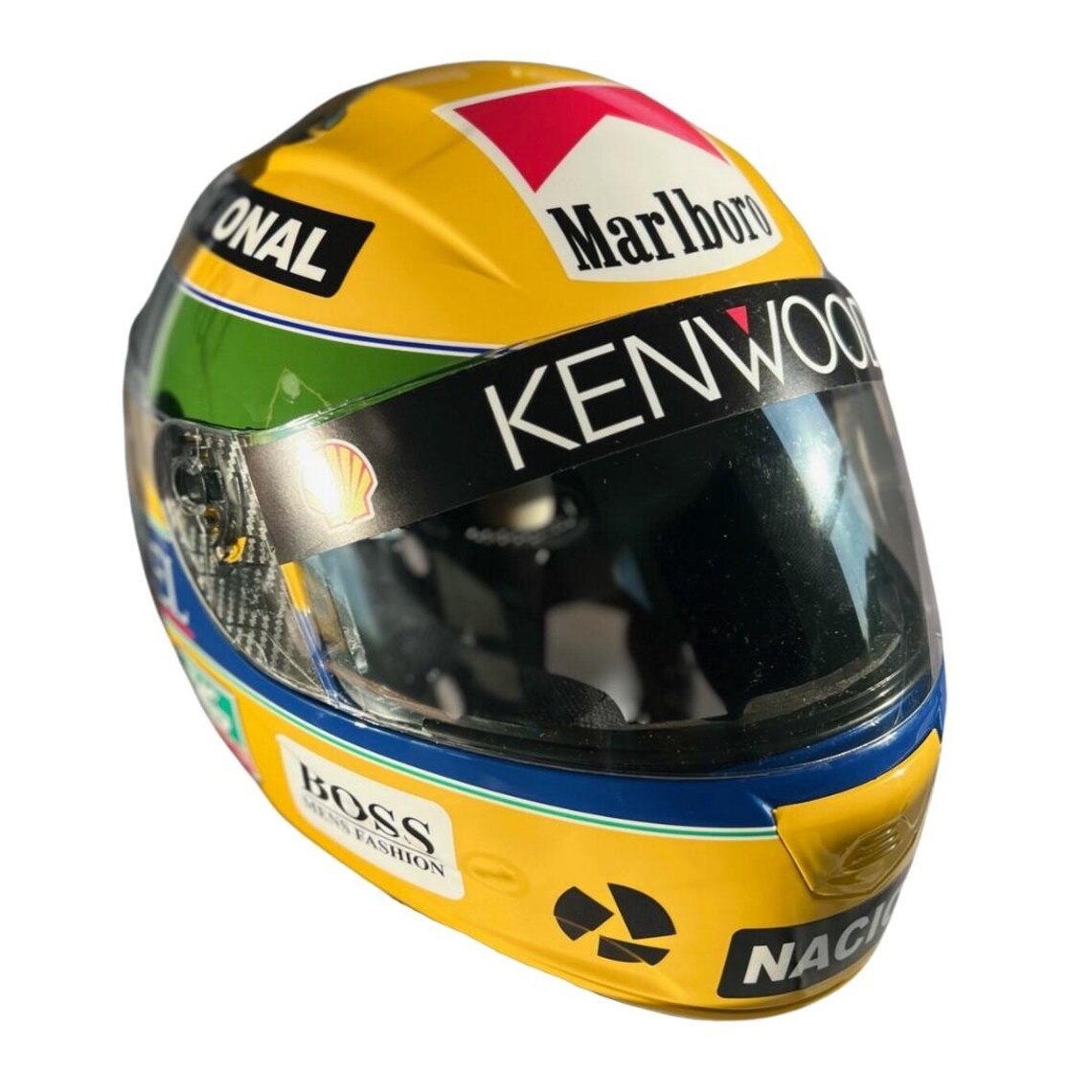 Ayrton Senna Formula 1 Helmet Full Size 1993 Honda - Etsy