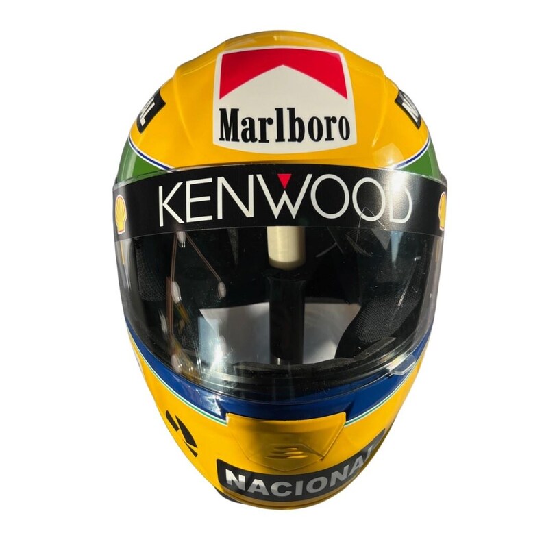 Ayrton Senna Formula 1 Helmet Full Size 1993 Honda - Etsy