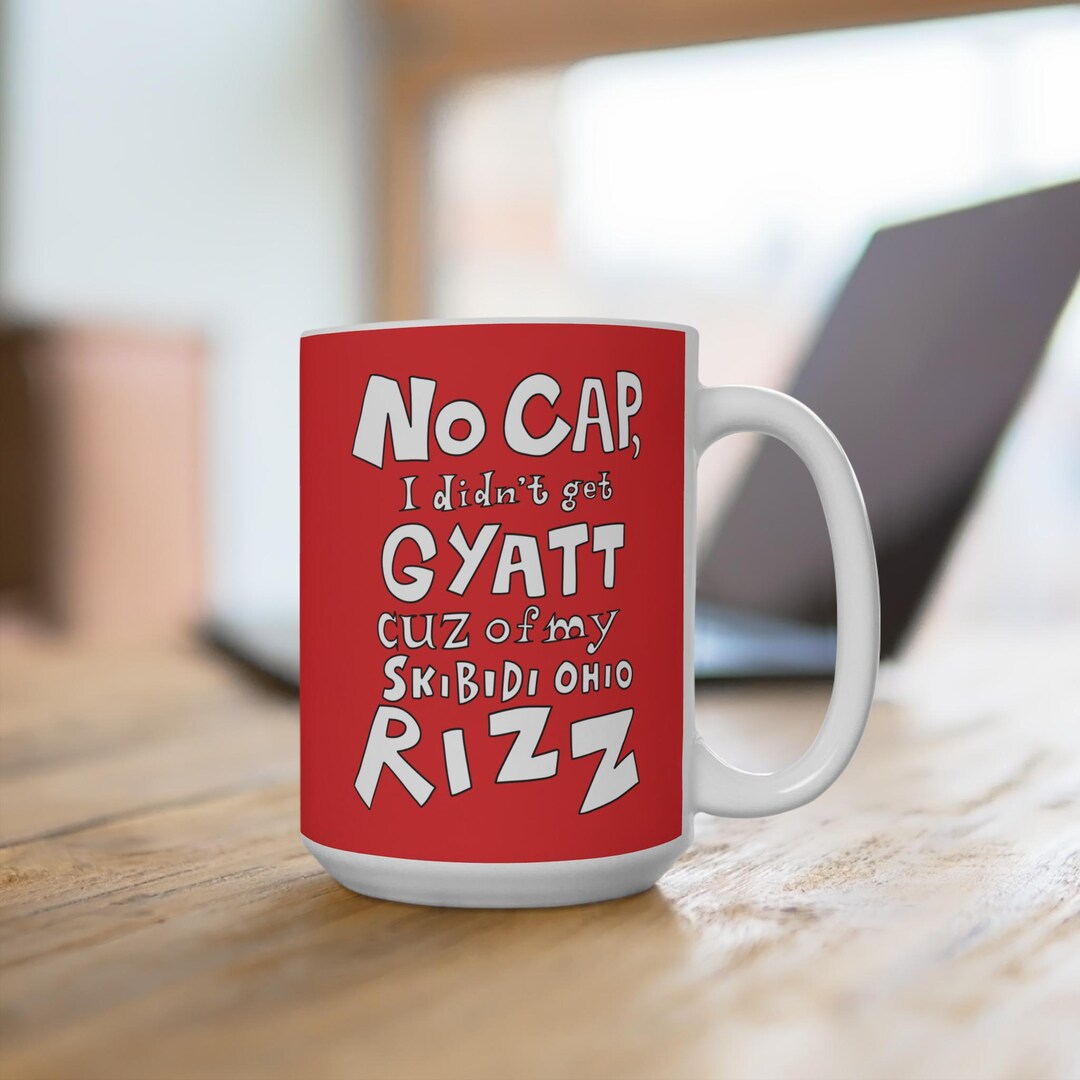 Mug, 15oz: Skibidi Ohio Rizz Meme, Red - Etsy UK