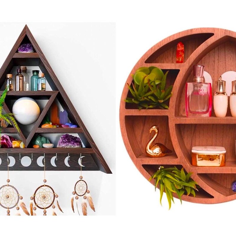 Crystal Moon Shelf - Etsy