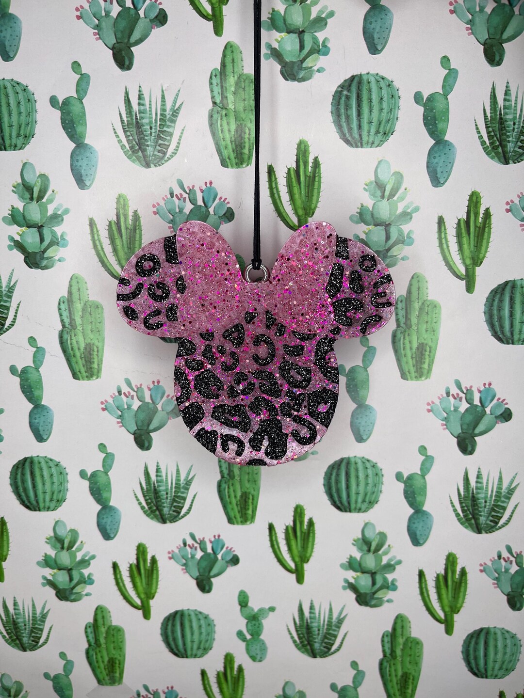 Leopard Minnie Mouse Freshie - Etsy
