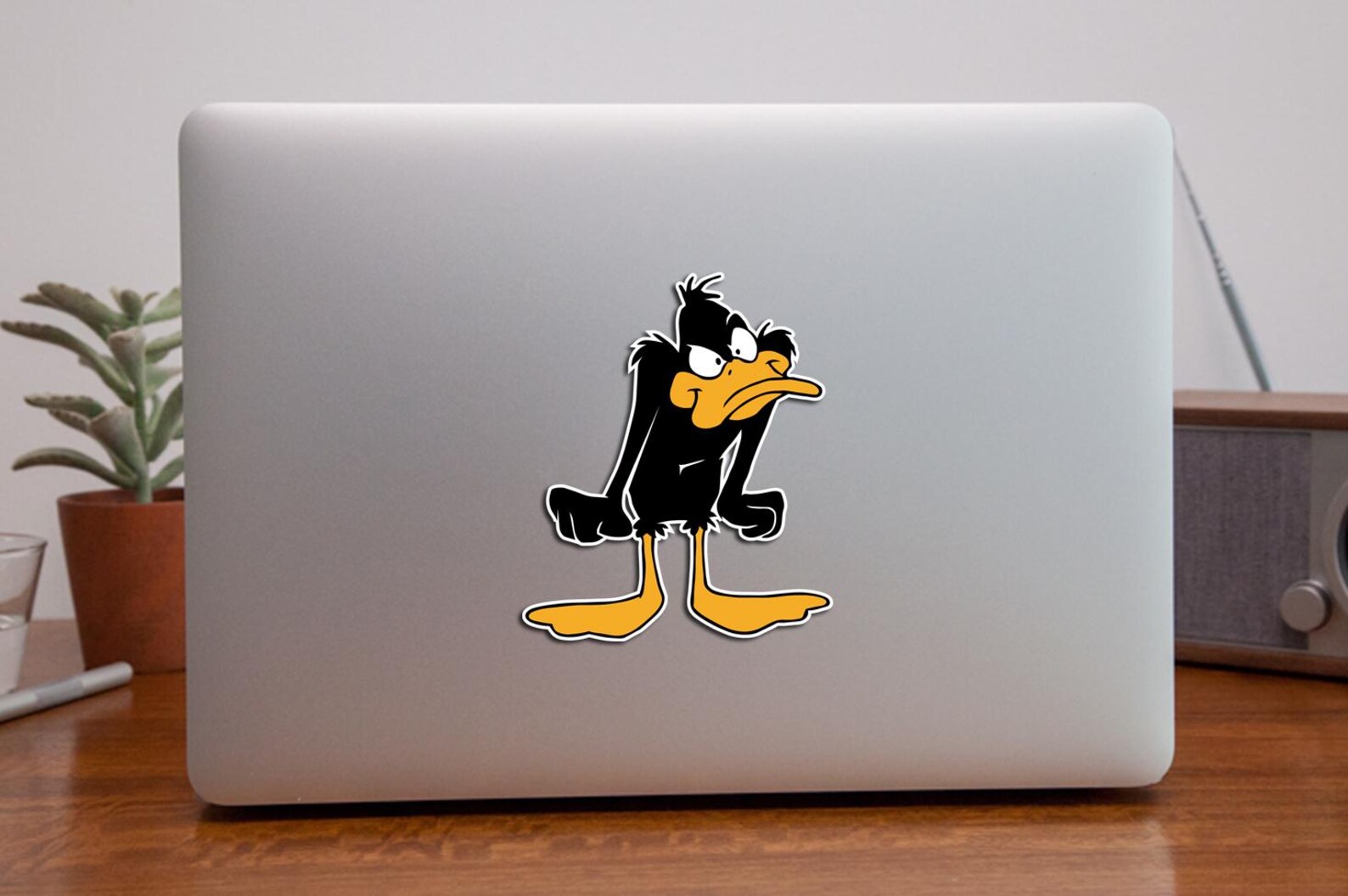 Daffy Duck Angry Character Logo Sticker / Vinyl Decal 10 Sizes Tracking ...
