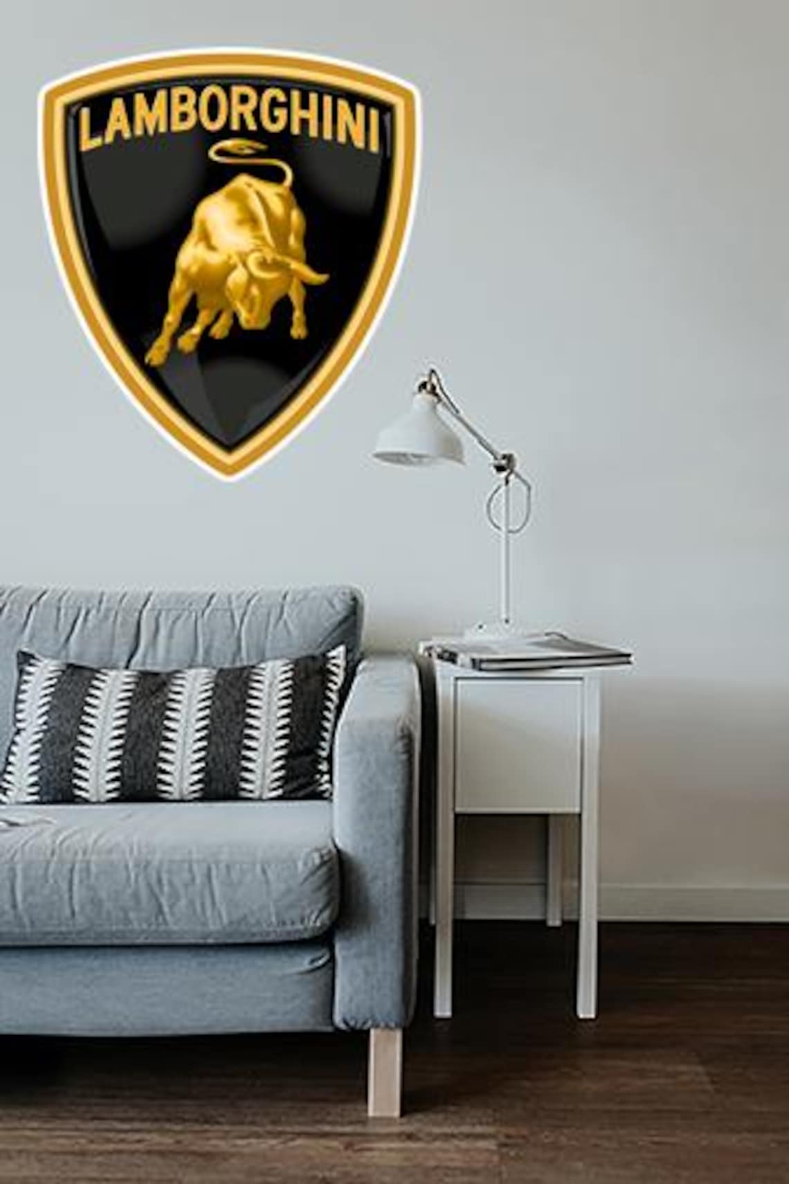 Lamborghini Main Logo Car Decal Sticker / Vinyl Decal 10 Sizes ...