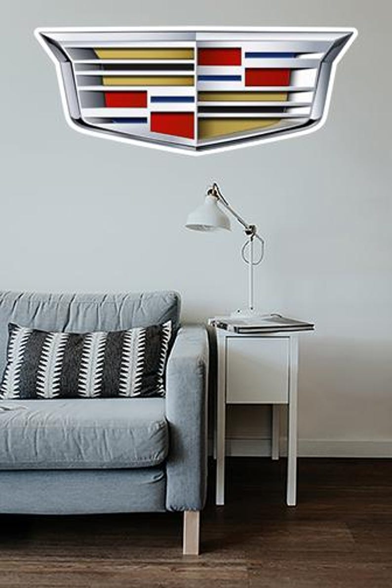 Cadillac Main Logo Sticker / Vinyl Decal 10 Sizes!! Free Shipping ...