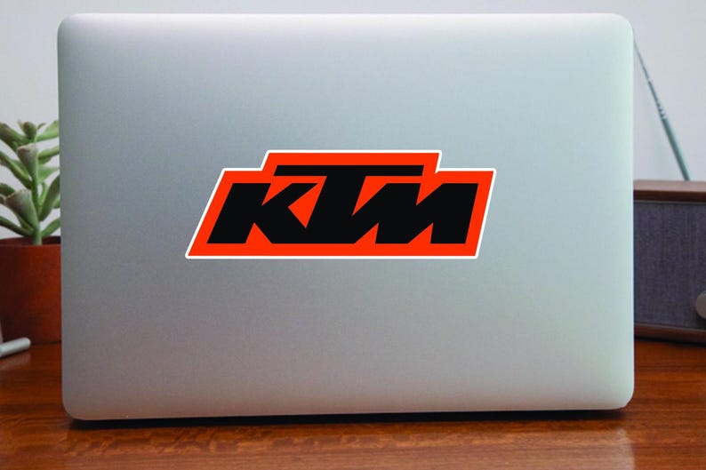 KTM Motorcycles Logo Sticker Vinyl Decal / Sticker 10 Sizes!!! Free ...