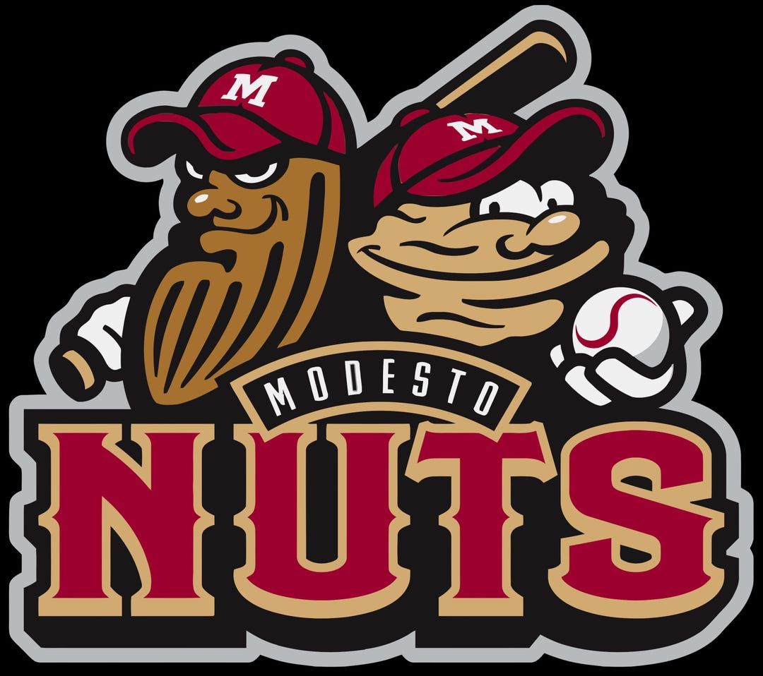 Modesto Nuts Logo Car Decal Sticker / Vinyl Decal 10 Sizes!! Tracking ...