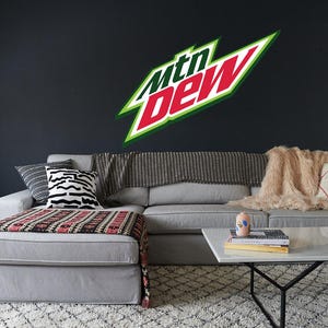 Mountain Dew Logo Soda Pop Main Logo Vinyl Decal / Sticker 10 Sizes ...