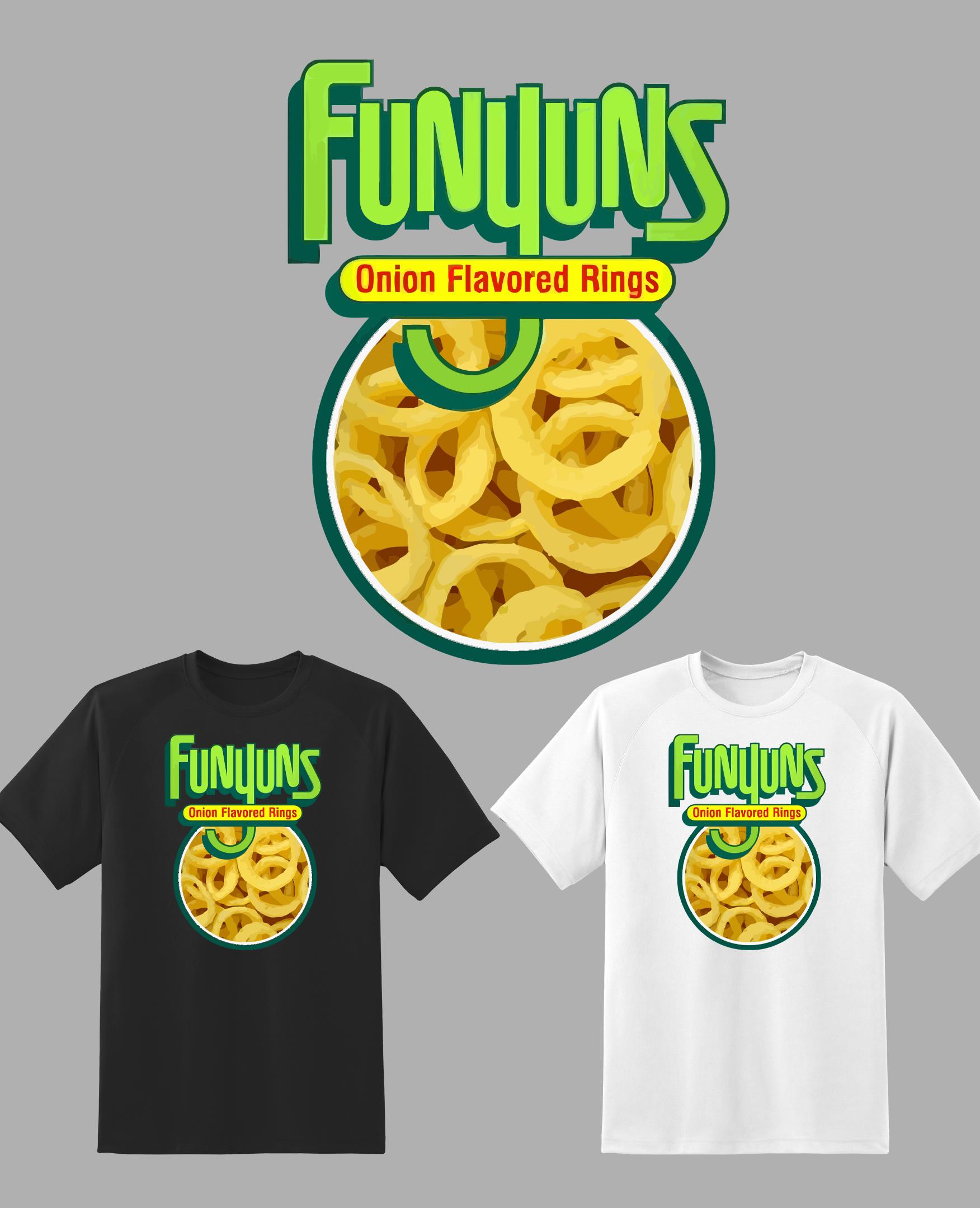 Funyuns Onion Flavored Snack Main Logo T Shirt Youth M - Adult 6XL Fast ...