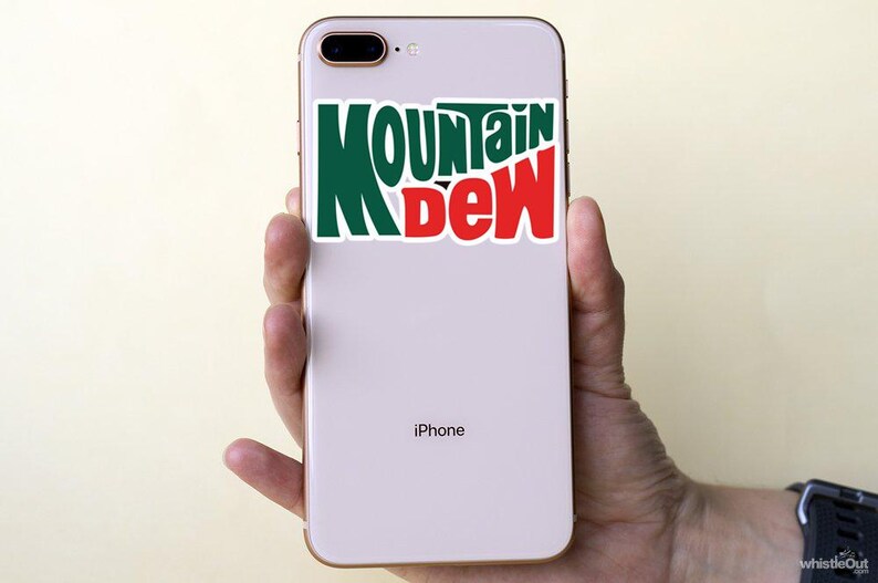 Mountain Dew Throwback Logo Soda Pop Main Logo Vinyl Decal / Sticker 10 ...