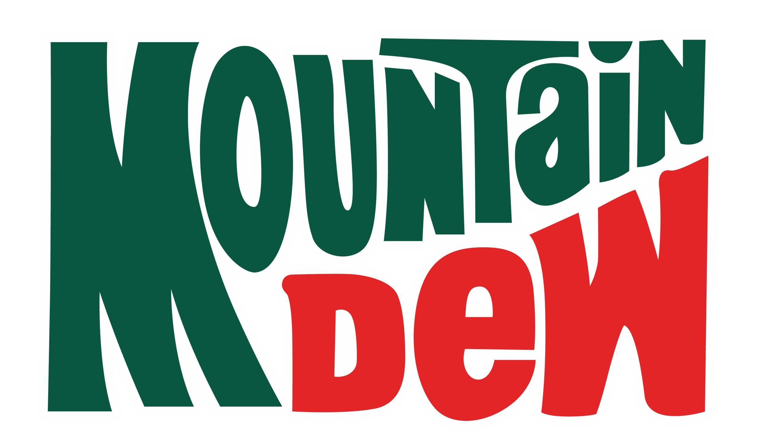 Mountain Dew Throwback Logo Soda Pop Main Logo Vinyl Decal / Sticker 10 ...