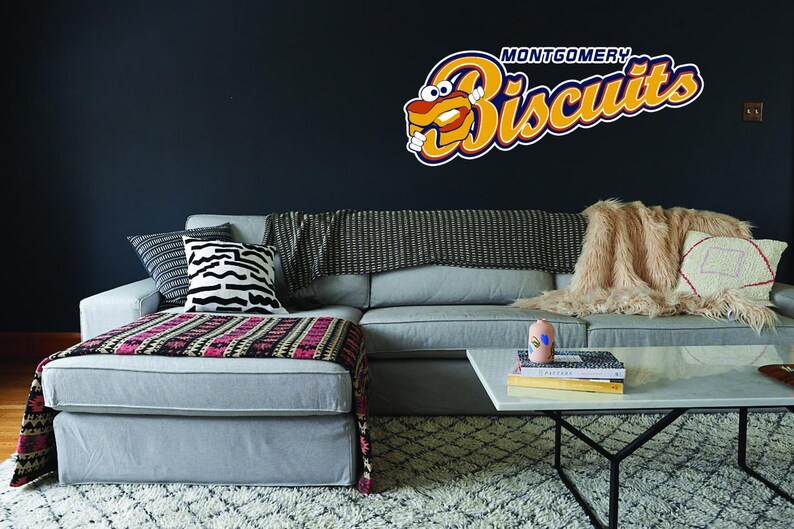 Montgomery Biscuits Logo Car Decal Sticker / Vinyl Decal 10 Sizes ...