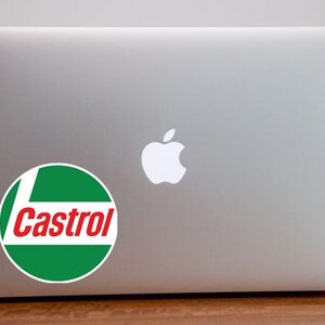 Castrol Oil Gasoline Automotive Sticker | Vinyl Decal 10 Sizes ...