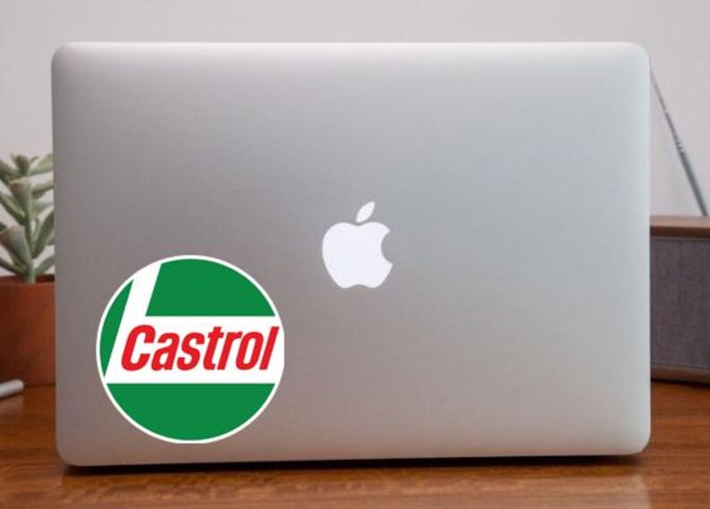 Castrol Oil Gasoline Automotive Sticker | Vinyl Decal 10 Sizes ...