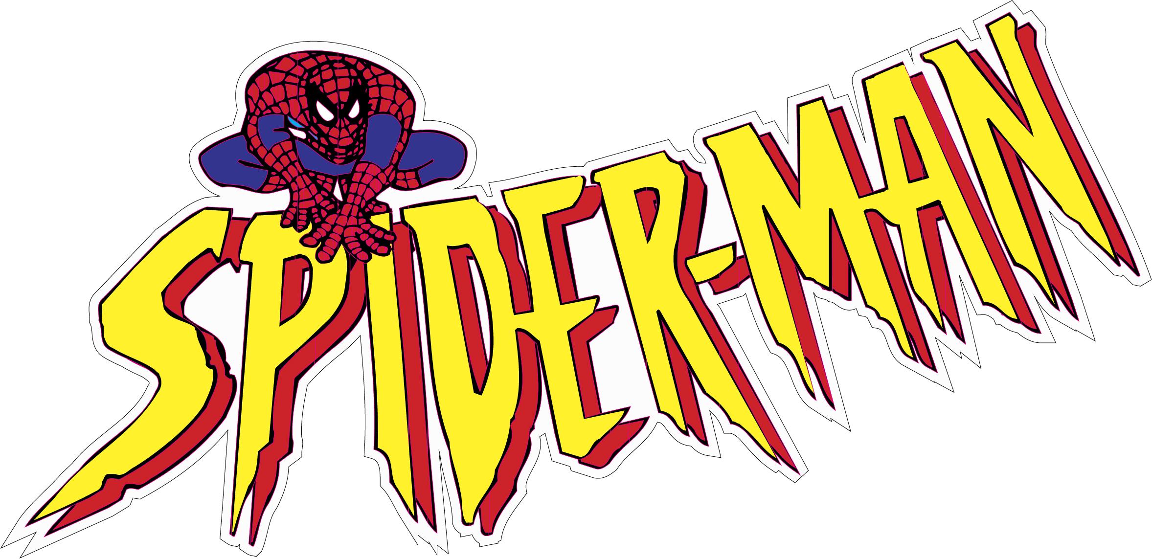 Spiderman 90's Logo Sticker / Vinyl Decal | 10 Sizes - Etsy