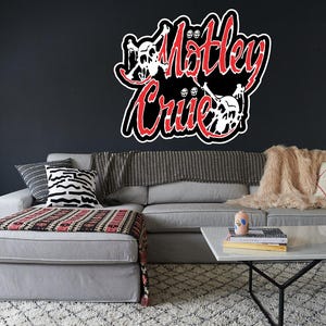Motley Crue Main Logo Vinyl Decal / Sticker 10 Sizes!! Free Shipping ...