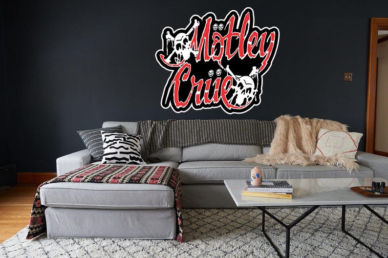 Motley Crue Main Logo Vinyl Decal / Sticker 10 Sizes!! Free Shipping ...