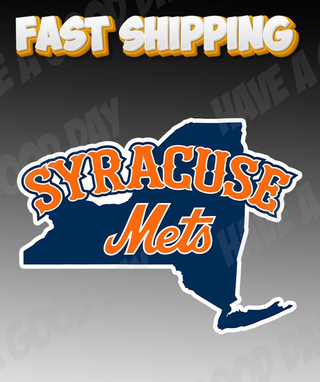 Syracuse Mets Car and Bumper Vinyl Decal / Sticker 10 Sizes!!! - Etsy