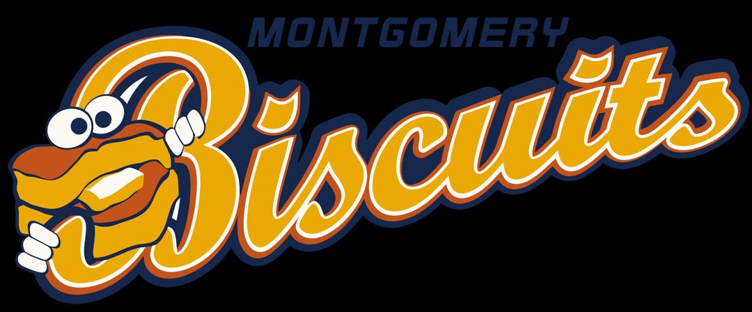 Montgomery Biscuits Logo Car Decal Sticker / Vinyl Decal 10 Sizes ...